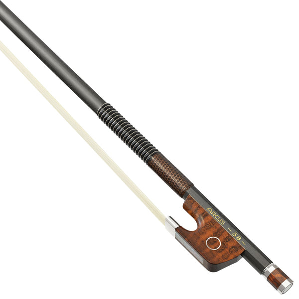 Arcus S8 Silver 935 Round Violin Bow – Bows For Strings