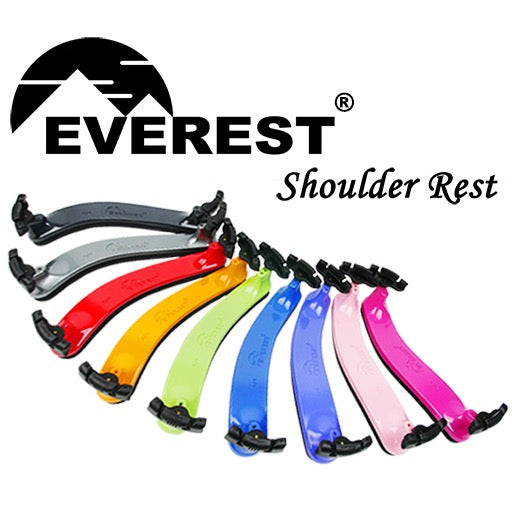 Everest Spring Collection Shoulder Rest - 4/4 Light Pink – Bows For Strings